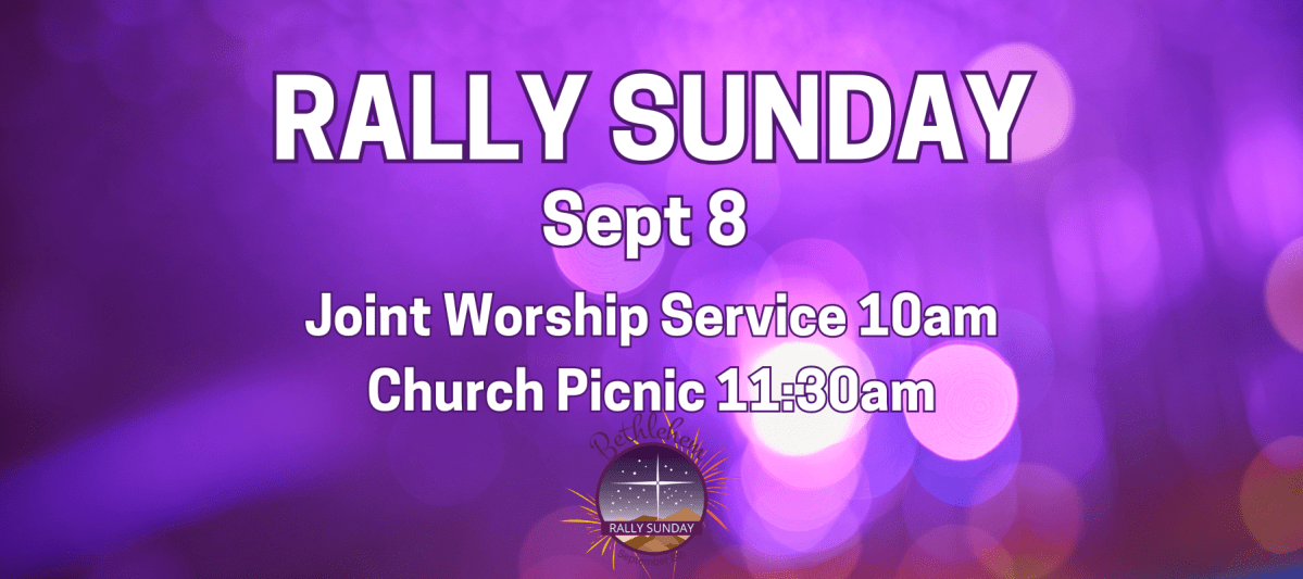 Rally Sunday 2024 | Bethlehem Lutheran Church - Aloha, OR