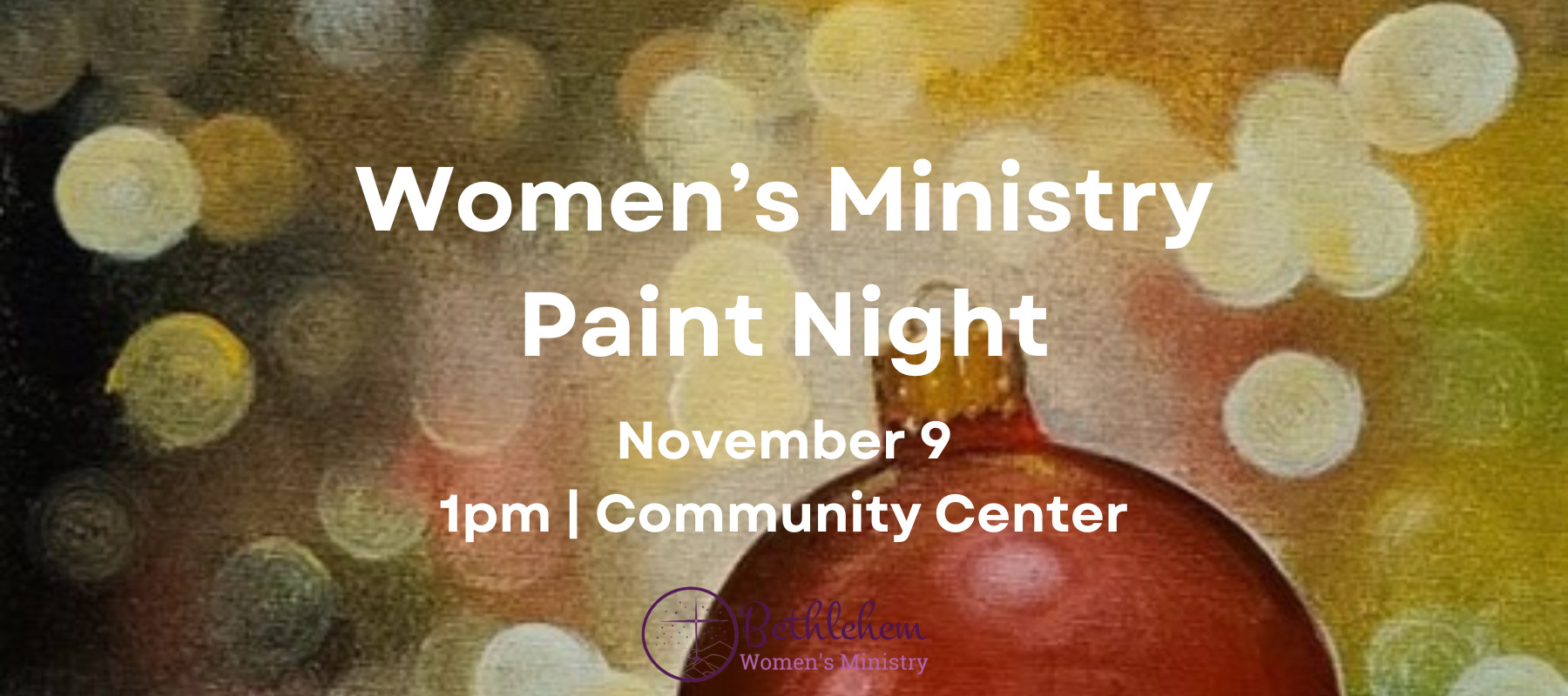 Women’s Ministry Paint Event | Bethlehem Lutheran Church - Aloha, OR